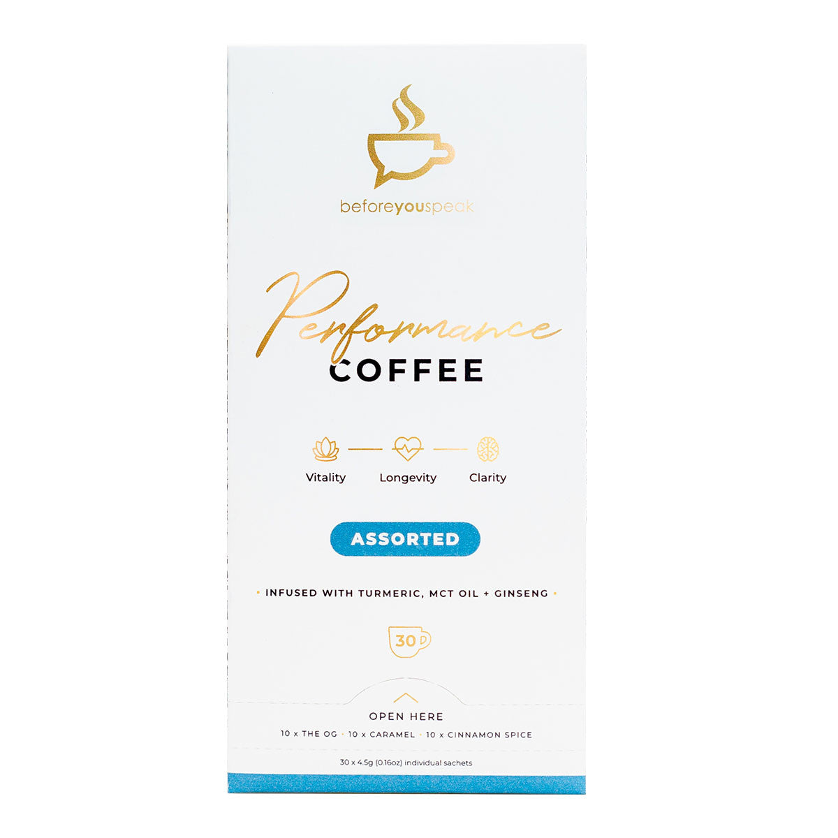 Buy Performance Coffee Assorted Flavours by Beforeyouspeak I HealthPost ...