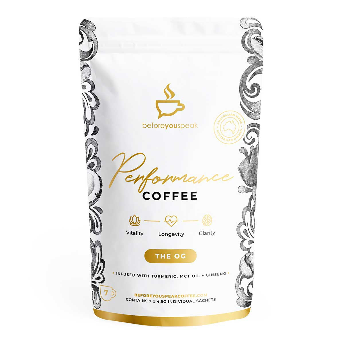 Buy Performance Coffee OG Original by Beforeyouspeak I HealthPost NZ ...