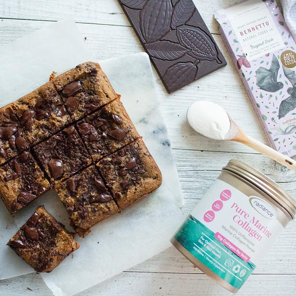 Protein-packed chickpea blondies | HealthPost NZ
