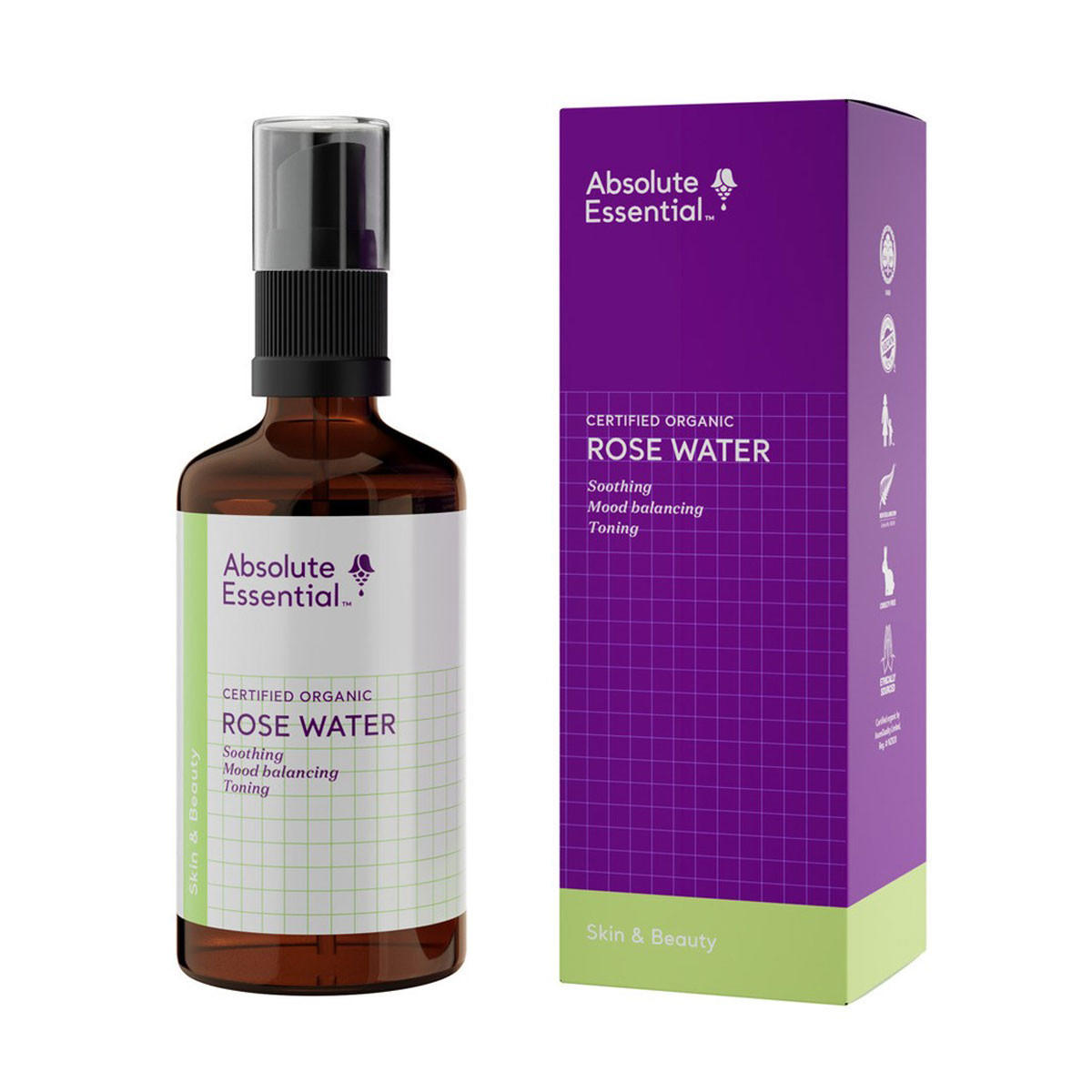 Buy Rose Water by Absolute Essential I HealthPost NZ - 100ml ...