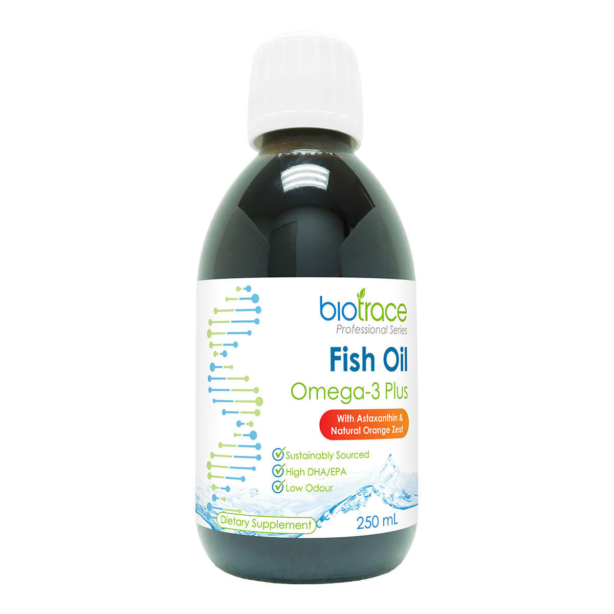 Buy Fish Oil Omega-3 Plus by BioTrace I HealthPost NZ - 250ml ...