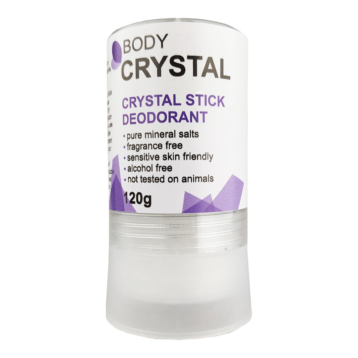 Buy Crystal Stick Deodorant by Body Crystal I HealthPost NZ - 120gm ...