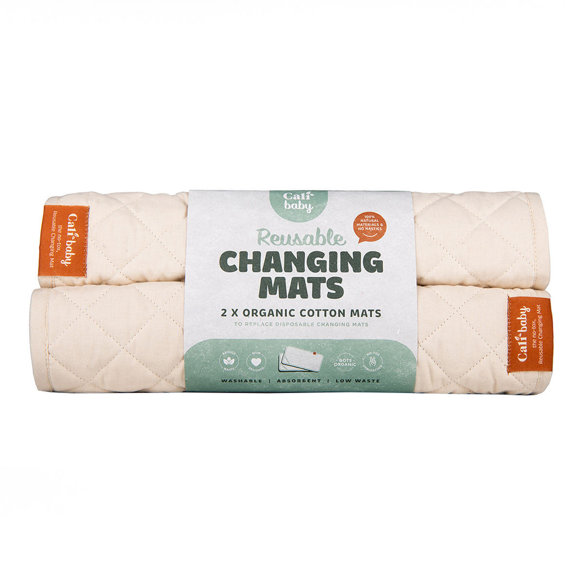 Buy Reusable Changing Mats by CaliWoods I HealthPost NZ - 2x mats ...