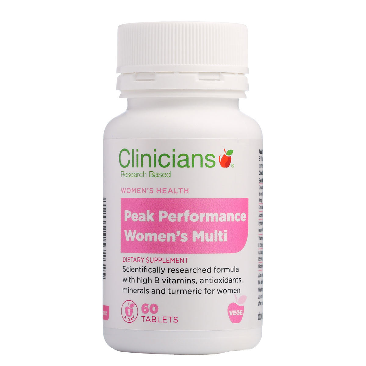 Buy Peak Performance Womens Multi Vitamin by Clinicians I HealthPost NZ ...