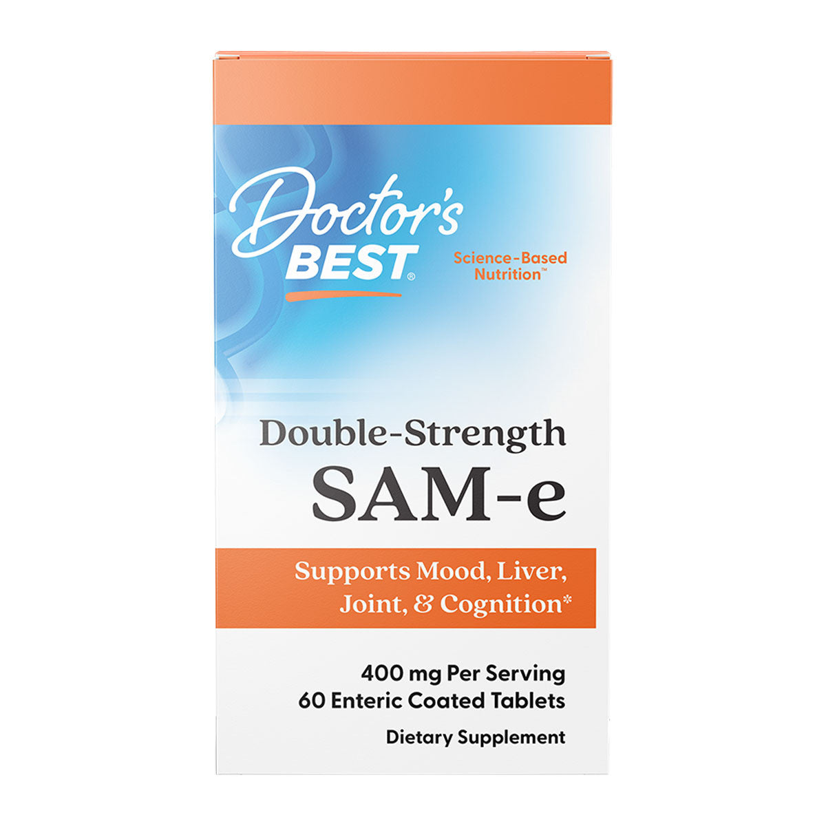 Buy SAMe 400mg Double Strength by Doctor's Best I HealthPost NZ - 60 ...