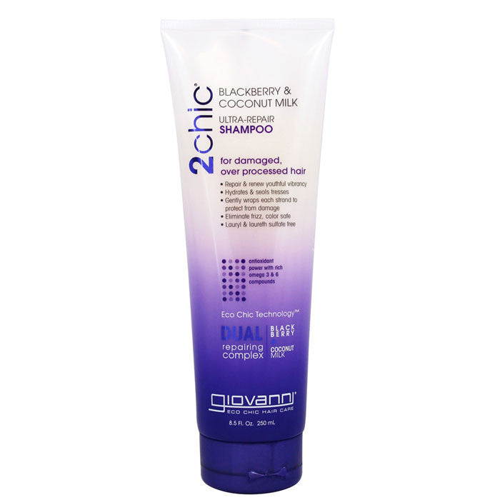 Buy Ultra-Repair Shampoo Blackberry and Coconut Milk by Giovanni I ...
