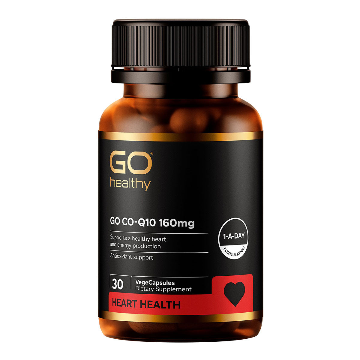 Buy Go Co-Q10 160mg High Strength by GO Healthy I HealthPost NZ - 60 ...