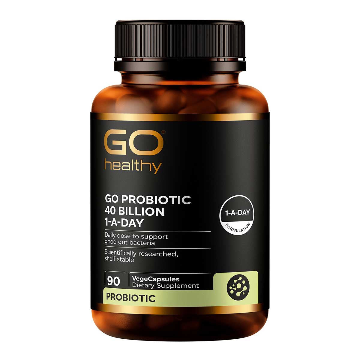 Buy Go Probiotic 40 Billion by GO Healthy I HealthPost NZ - 30 vegecaps ...