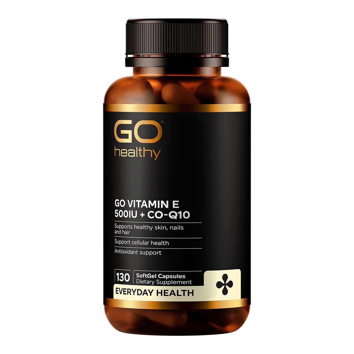 Buy Go Vitamin E 500IU + Co-Q10 by GO Healthy I HealthPost NZ - 130 ...