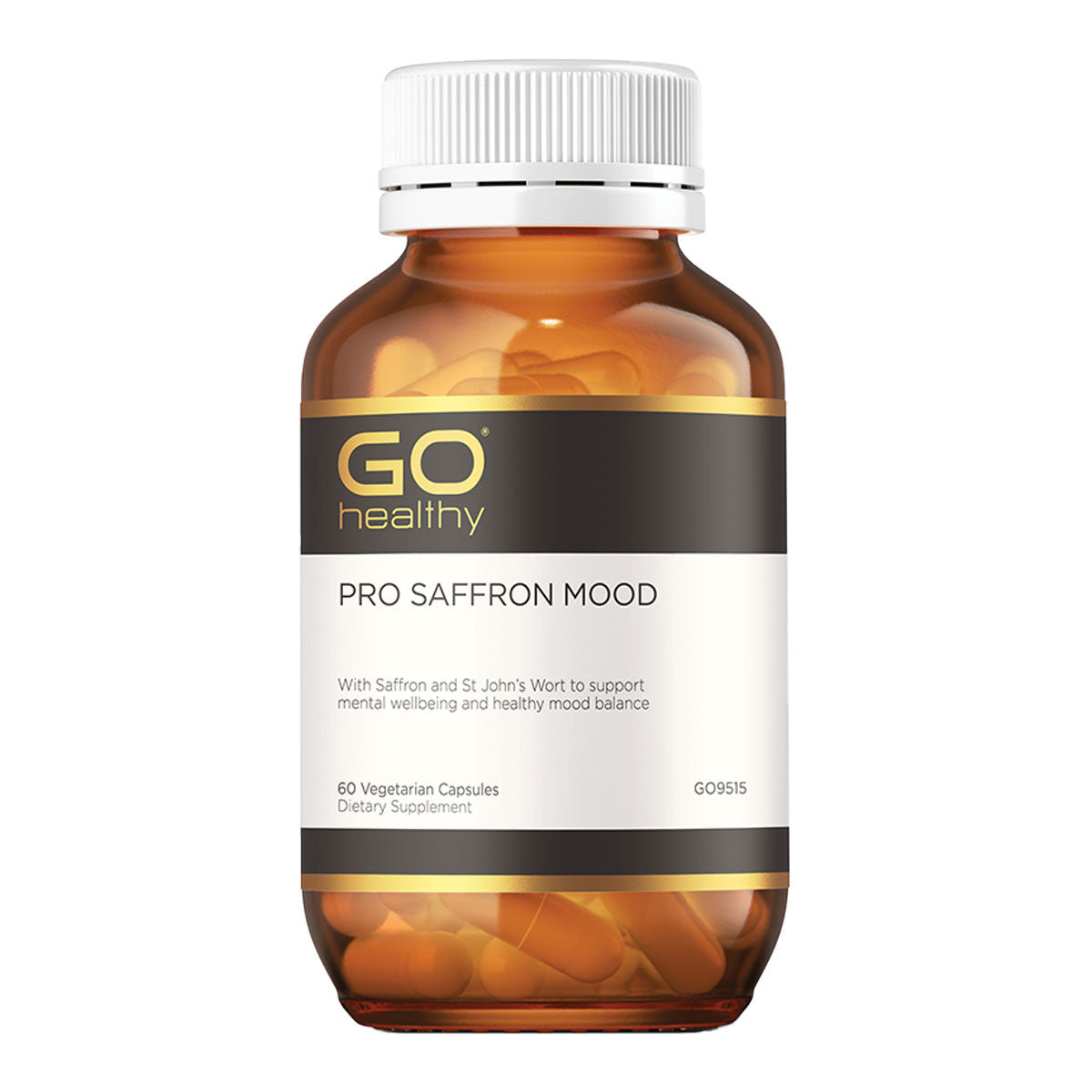 Buy Pro Saffron Mood by GO Healthy Pro Series I HealthPost NZ - 60 vege ...