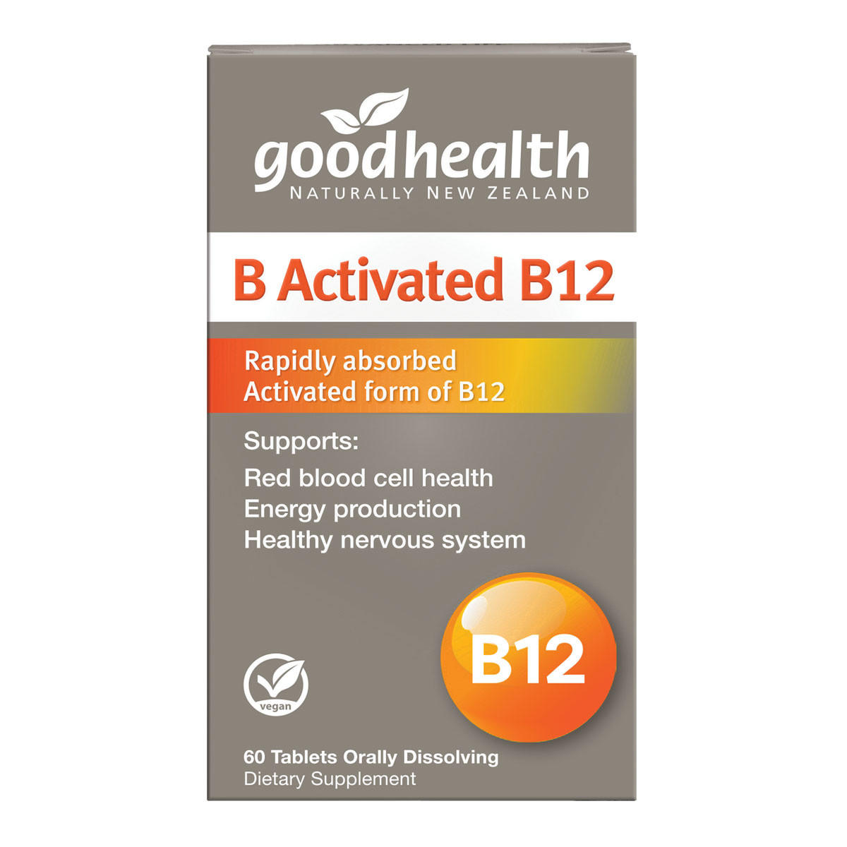 Buy B Activated B12 by Good Health I HealthPost NZ - 120 tablets ...