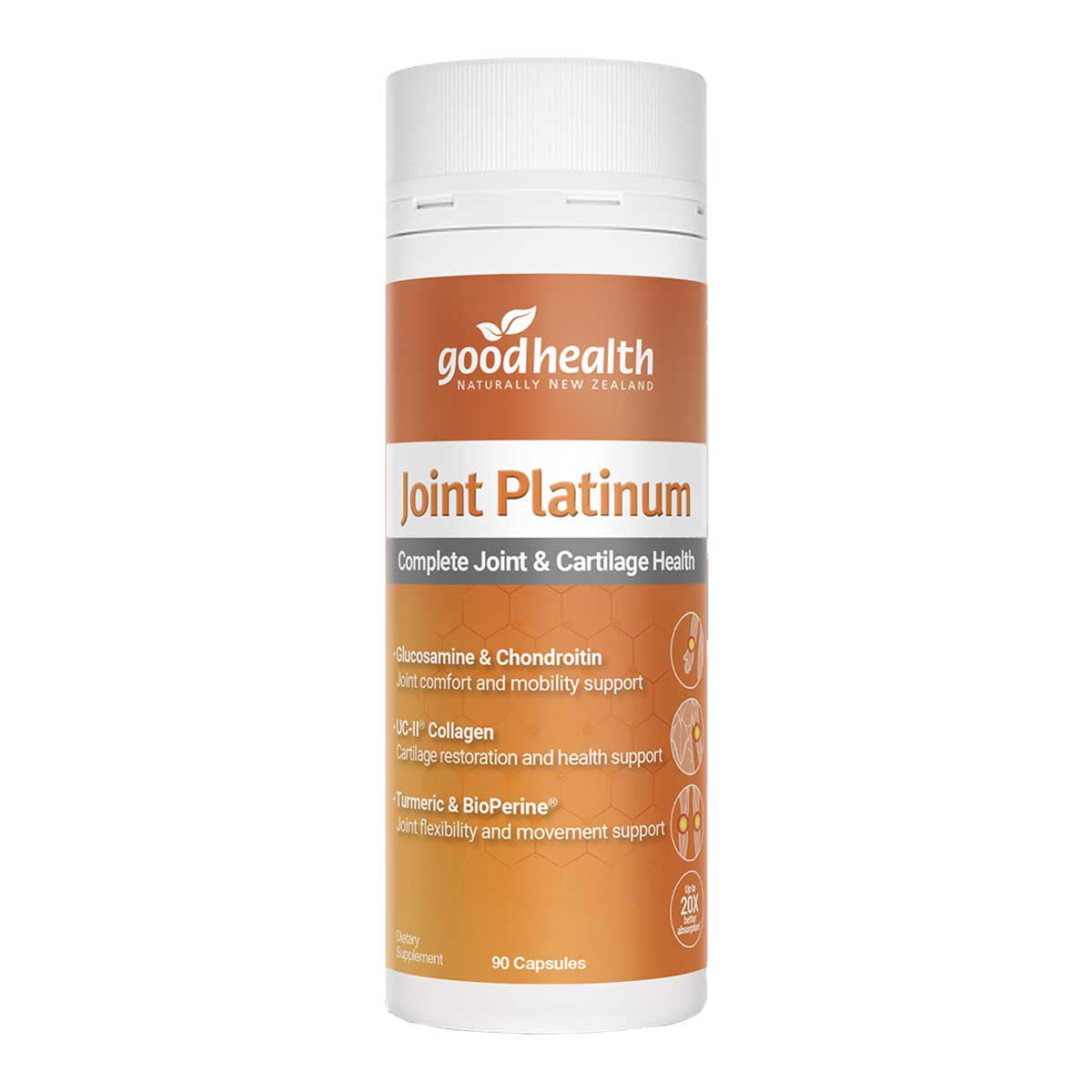 Buy Joint Platinum by Good Health I HealthPost NZ - 90 capsules ...