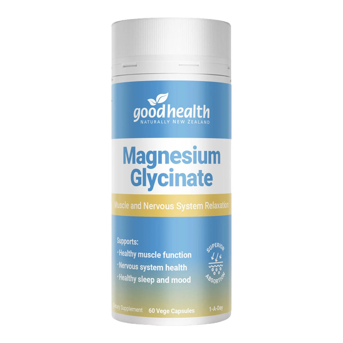 Buy Magnesium Glycinate by Good Health - 60 capsules | HealthPost NZ