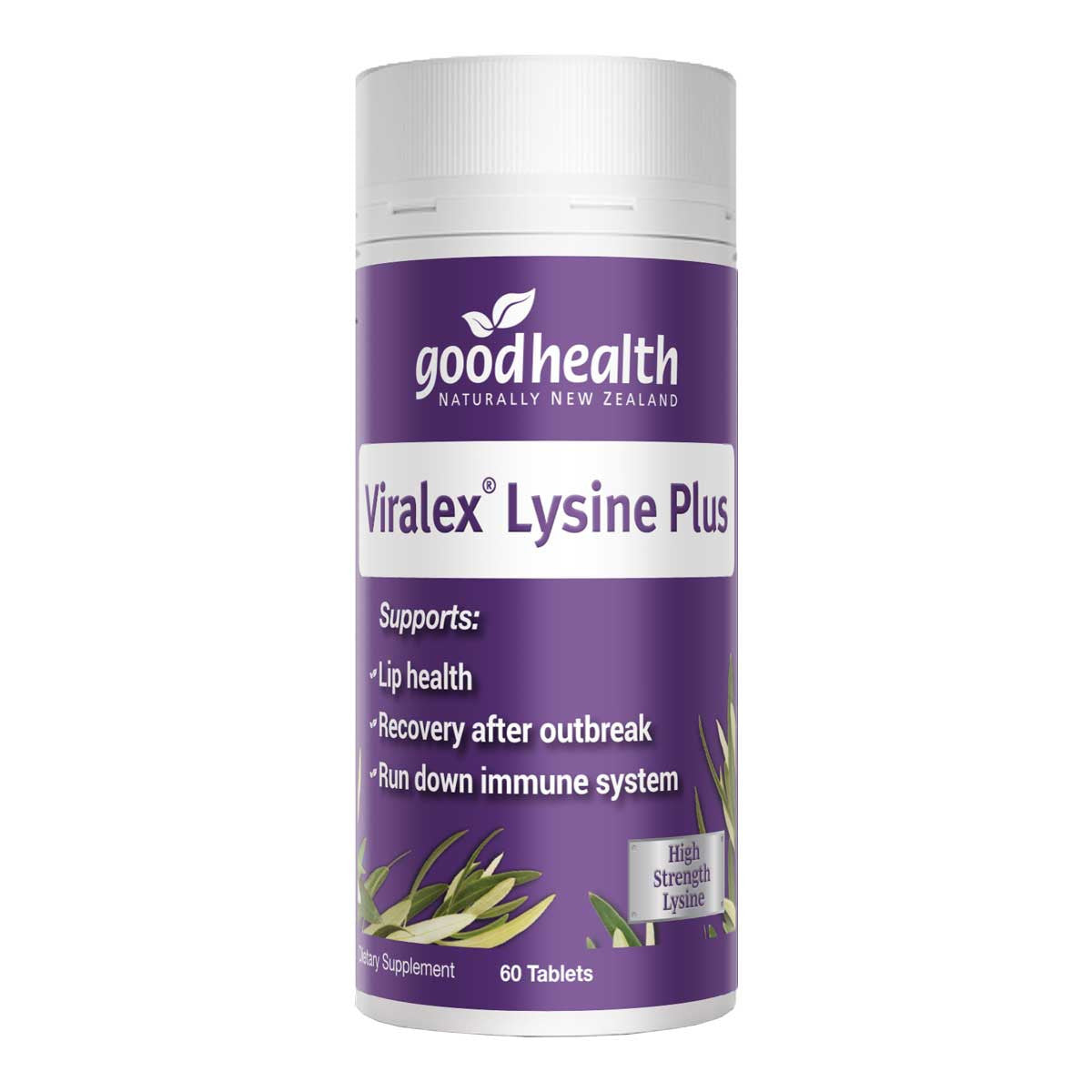 Buy Viralex Lysine Plus by Good Health I HealthPost NZ - 60 tablets ...