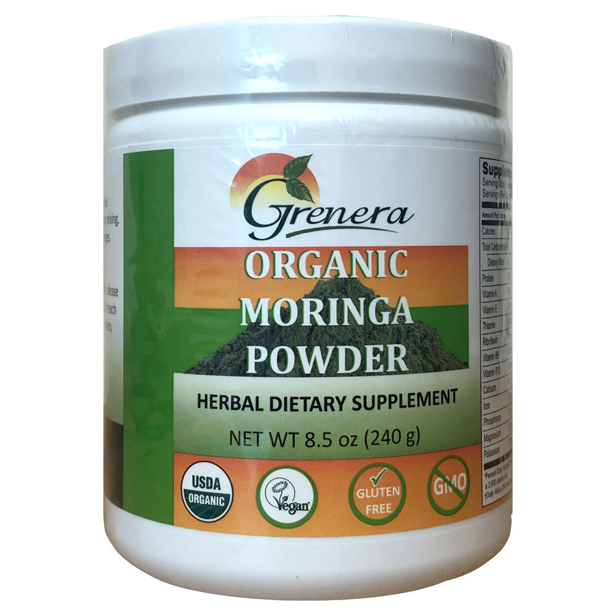 Buy Organic Moringa Powder by Grenera I HealthPost NZ - 240gm ...