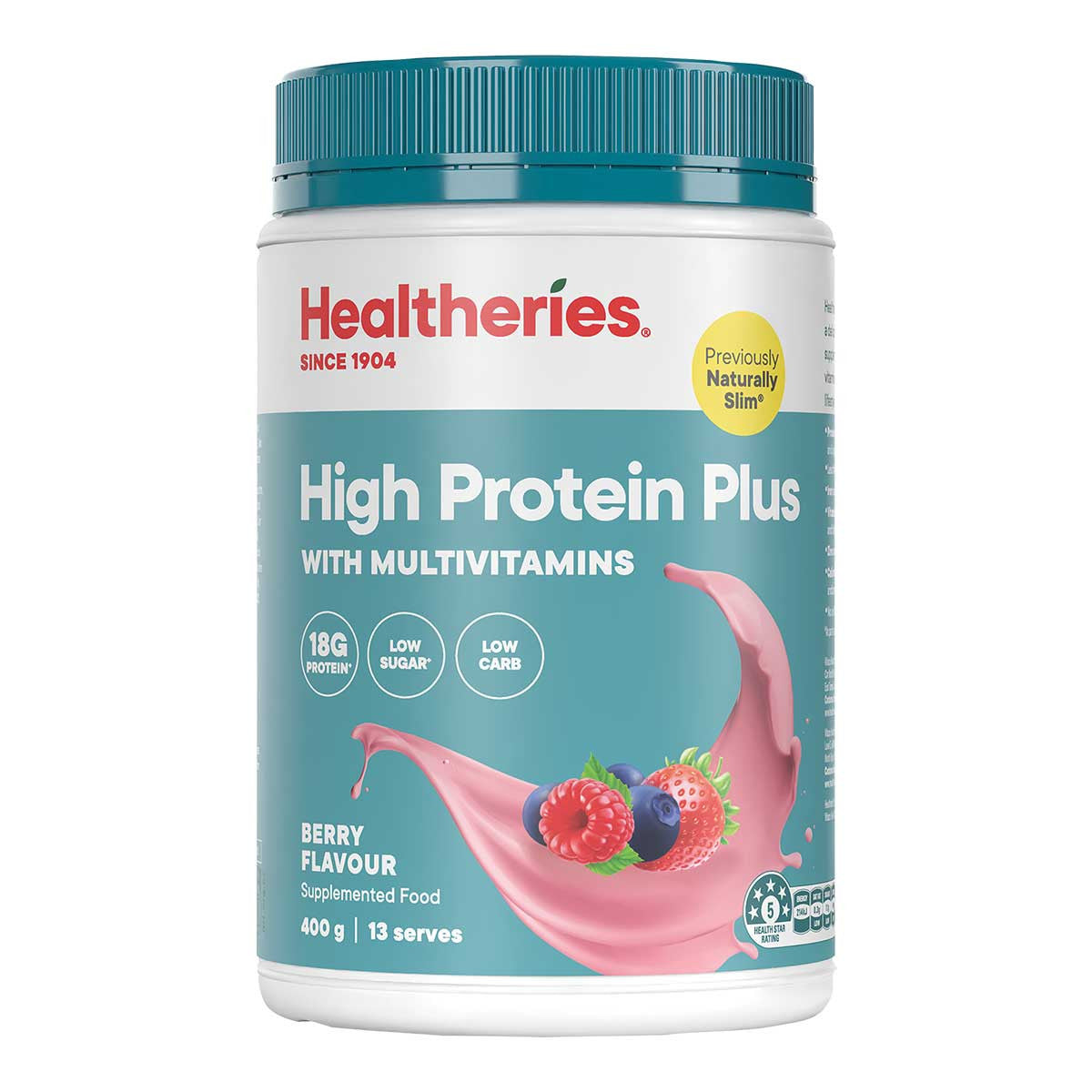 Buy High Protein Plus - Berry by Healtheries I HealthPost NZ - 400gm ...