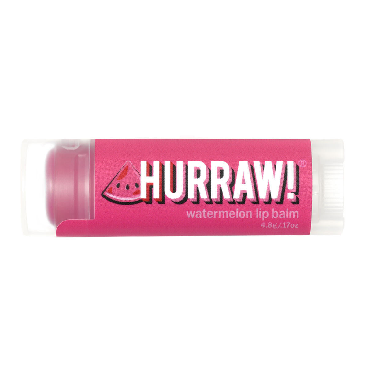 Buy Watermelon Lip Balm by Hurraw I HealthPost NZ - 4.8g | HealthPost NZ
