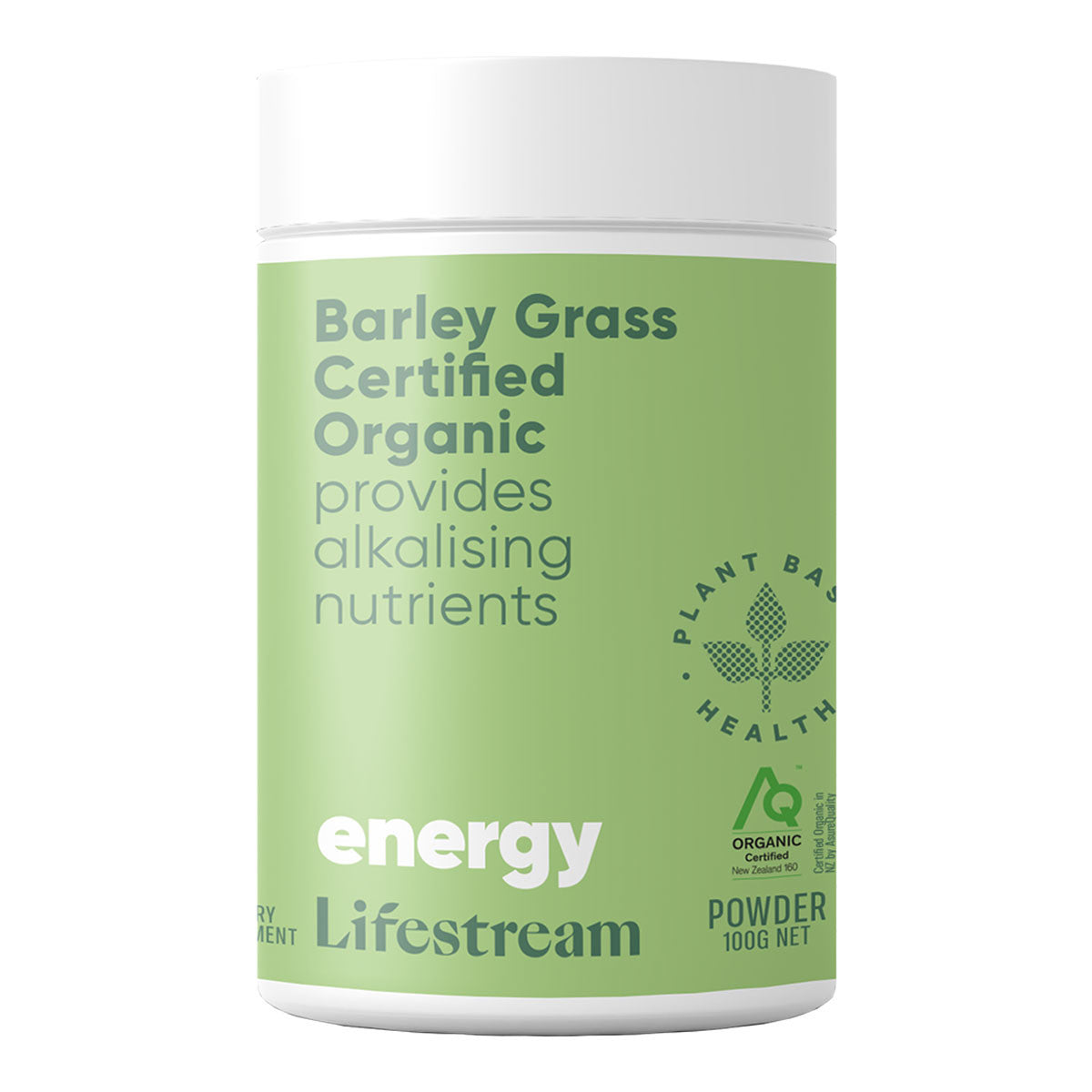 Buy Barley Grass Certified Organic Powder by LifeStream I HealthPost NZ ...