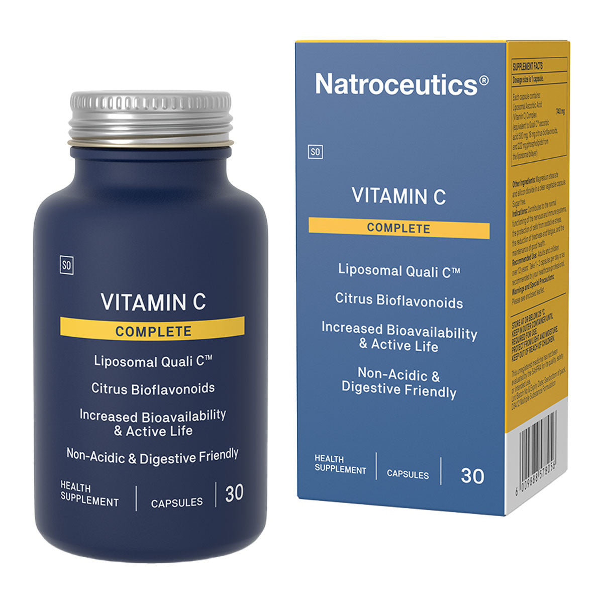 Buy Vitamin C Complete Liposomal Quali C by Natroceutics I HealthPost ...