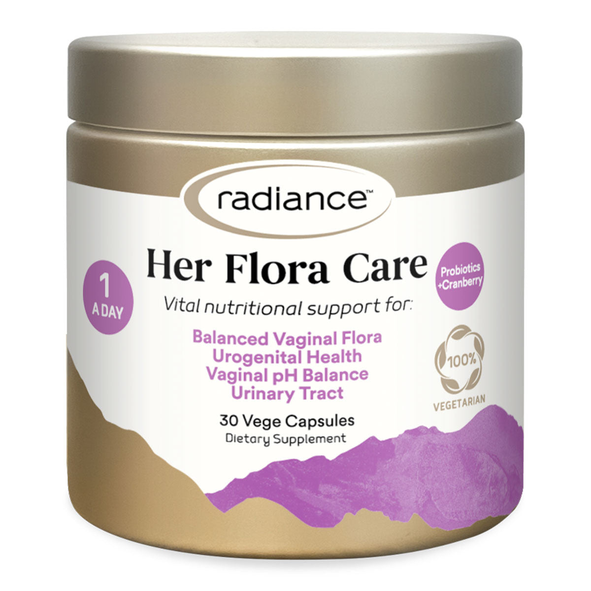 Buy Her Flora Care by Radiance I HealthPost NZ - 30 vege capsules ...