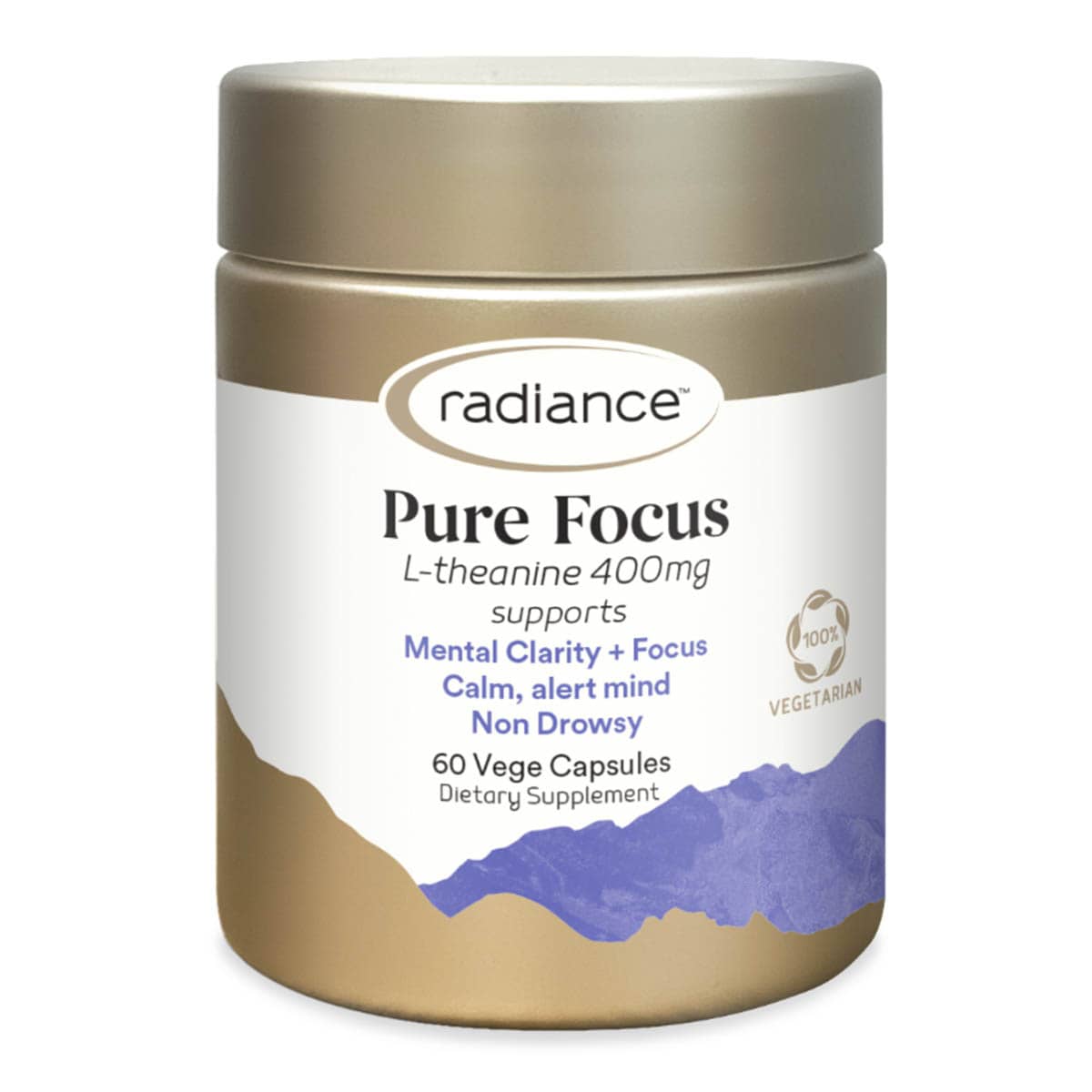 Buy Pure Focus by Radiance - 60 vege capsules | HealthPost NZ
