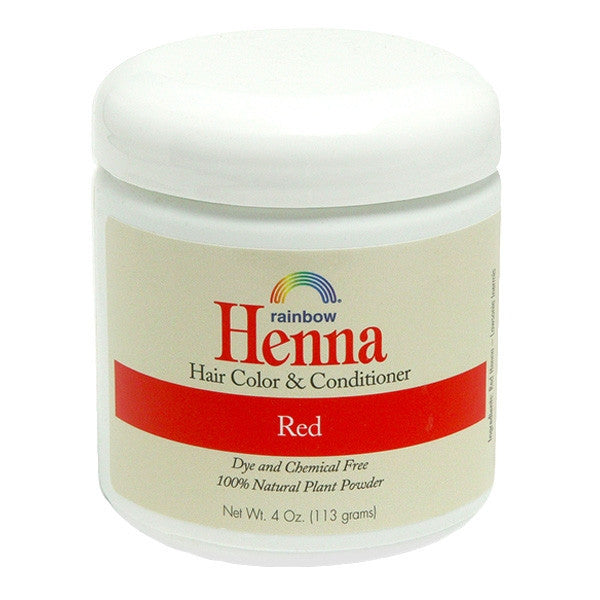 Buy Henna Red by Rainbow I HealthPost NZ - 113gm | HealthPost NZ