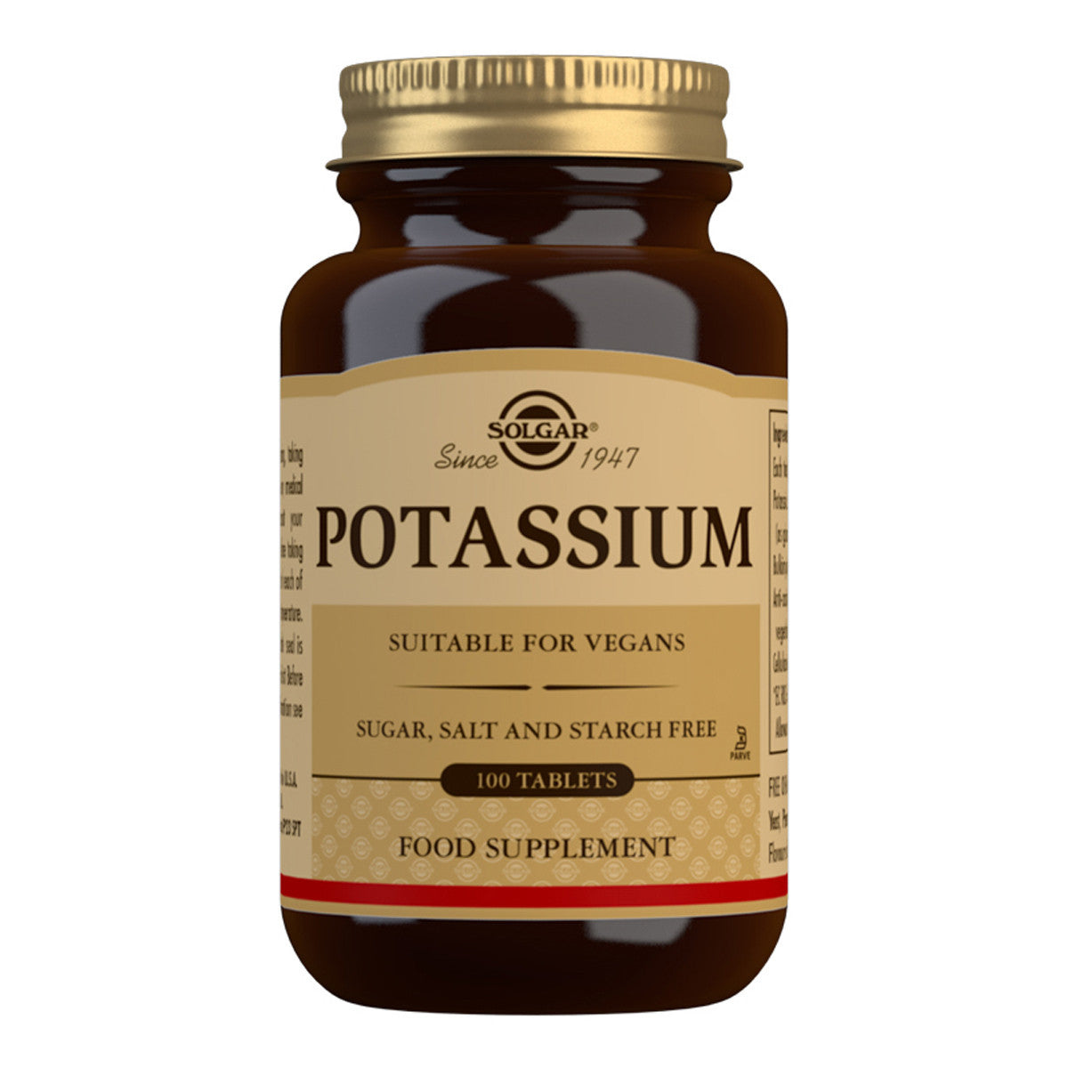 Buy Potassium by Solgar I HealthPost NZ - 100 tablets | HealthPost NZ