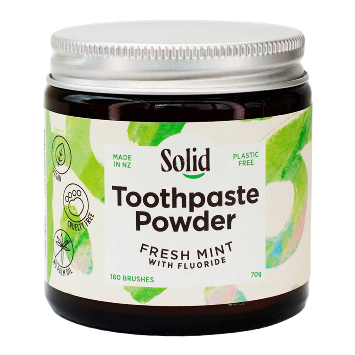 Buy Toothpaste Powder - Fresh Mint with Fluoride by Solid I HealthPost ...