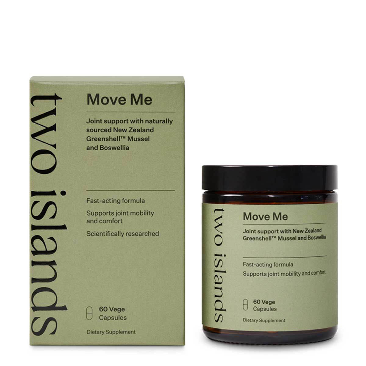 Buy Move Me by Two Islands I HealthPost NZ - 60 vege capsules ...