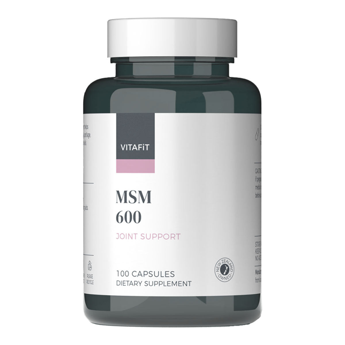 Buy MSM 600mg by Vita-Fit I HealthPost NZ - 200 capsules | HealthPost NZ